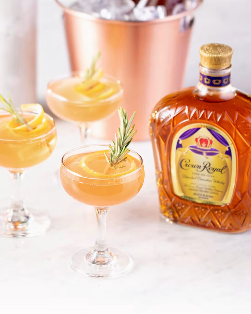 Crown Royal Rose: A Sparkling Valentine’s Day Whiskey Drink