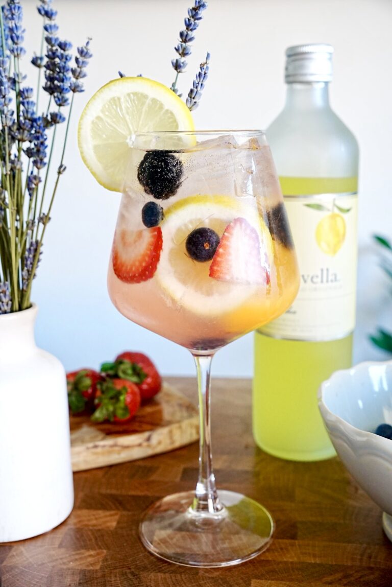 Lavender Limoncello Sangria: A Light and Floral Mother’s Day Pitcher Drink